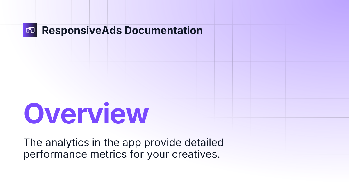 Overview | ResponsiveAds Documentation